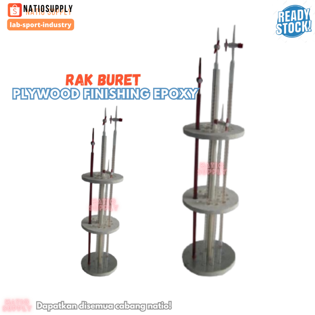 Jual Rak Penyimpanan Buret LAB | Shopee Indonesia