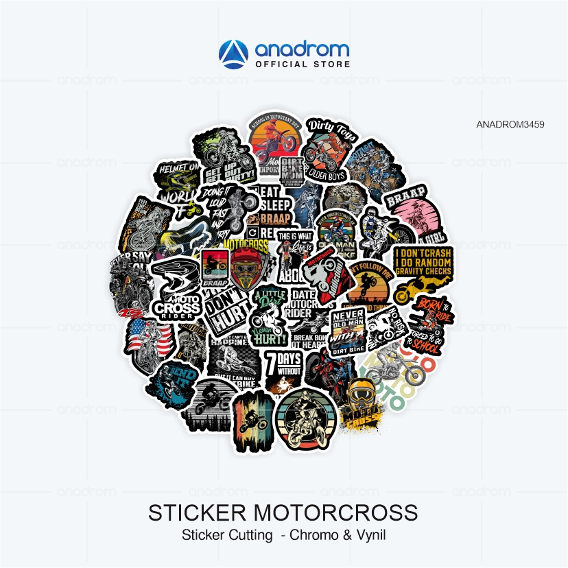 Jual Sticker Motorcross Aesthetic | Sticker Aesthetic & Anime | Anadrom ...