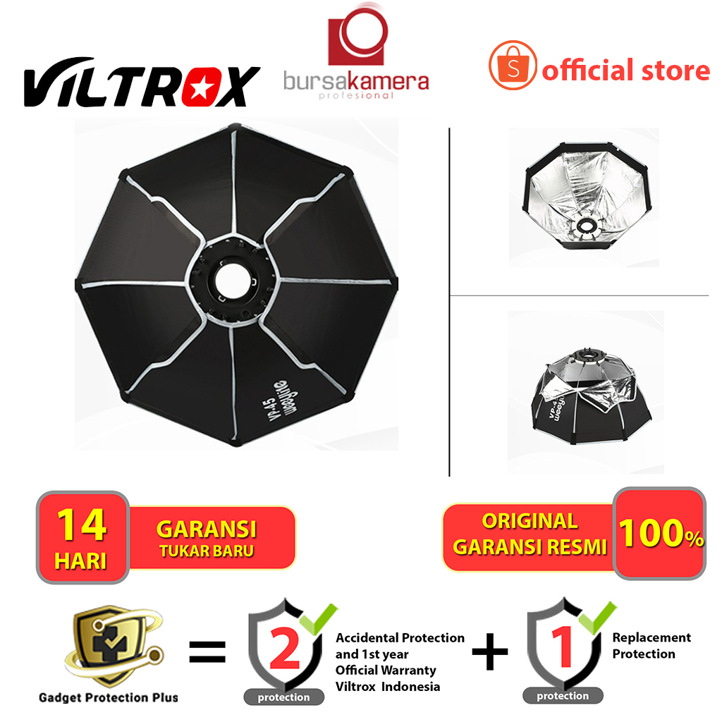 Jual Viltrox Weeylite VP-45 Octagon Softbox for Ninja 200 & Ninja 300 ...
