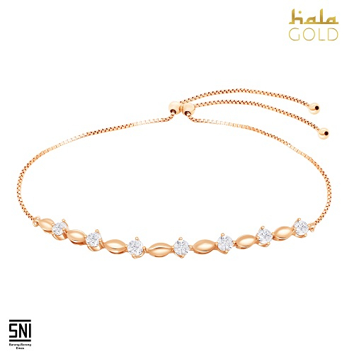 Jual Hala Gold Melati Bracelet / Gelang | Shopee Indonesia