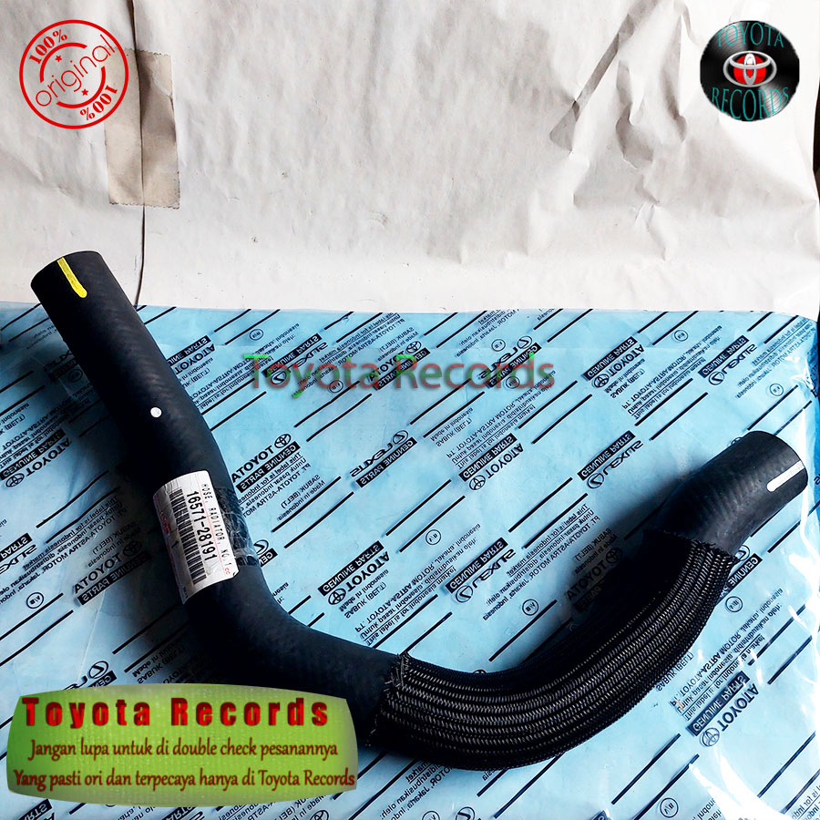 Jual Selang Radiator Atas No.1 Harrier 2.4 2400 Original Toyota 16571 ...