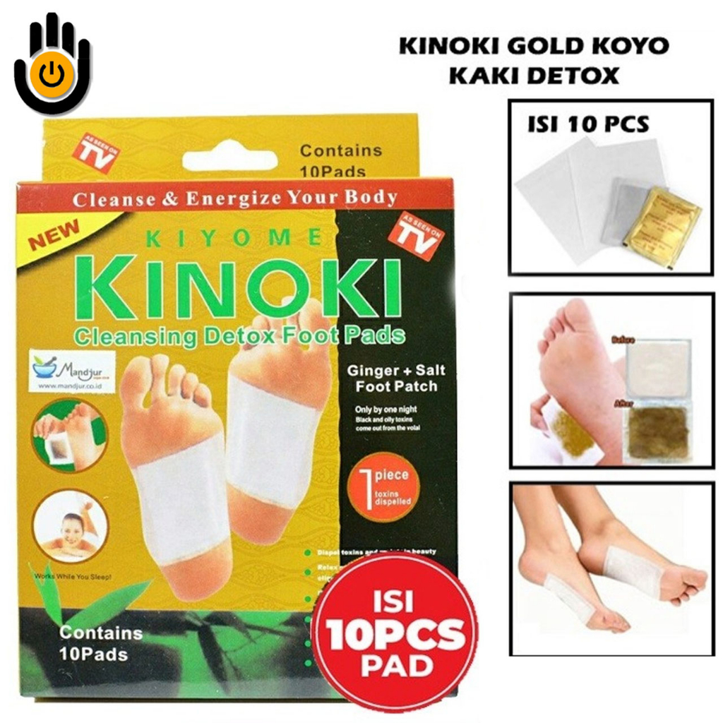 Jual Koyo Kaki Kinoki Gold Jahe Herbal Gold Kinoki Koyo Kesehatan Detox Toksin Ampuh Buang