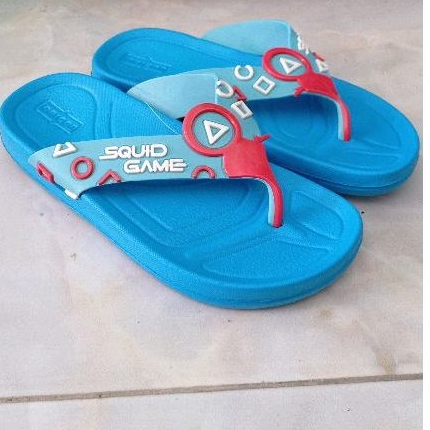 Jual Sandal Squid Game Anak-anak Japit | Shopee Indonesia