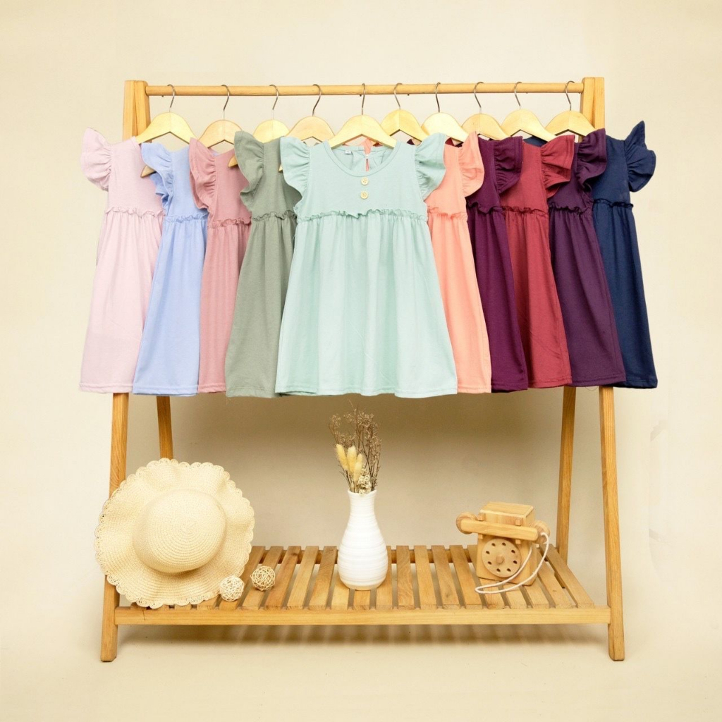 Jual Najma Dress Ruffle Anak 1-5thn | Shopee Indonesia