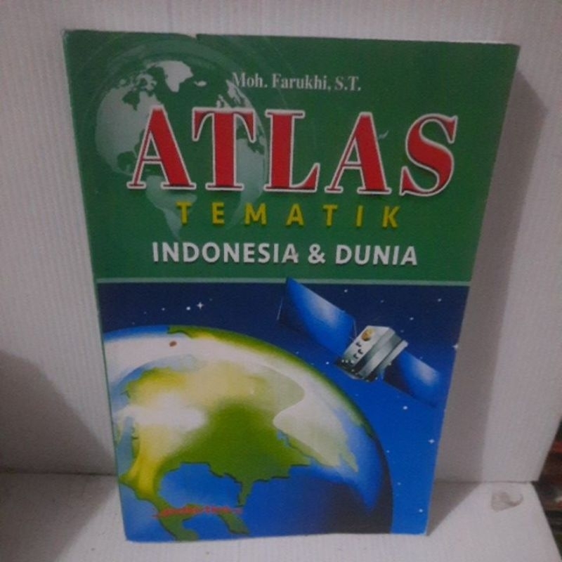 Jual Buku pendidikan, ATLAS TEMATIK INDONESIA & DUNIA | Shopee Indonesia