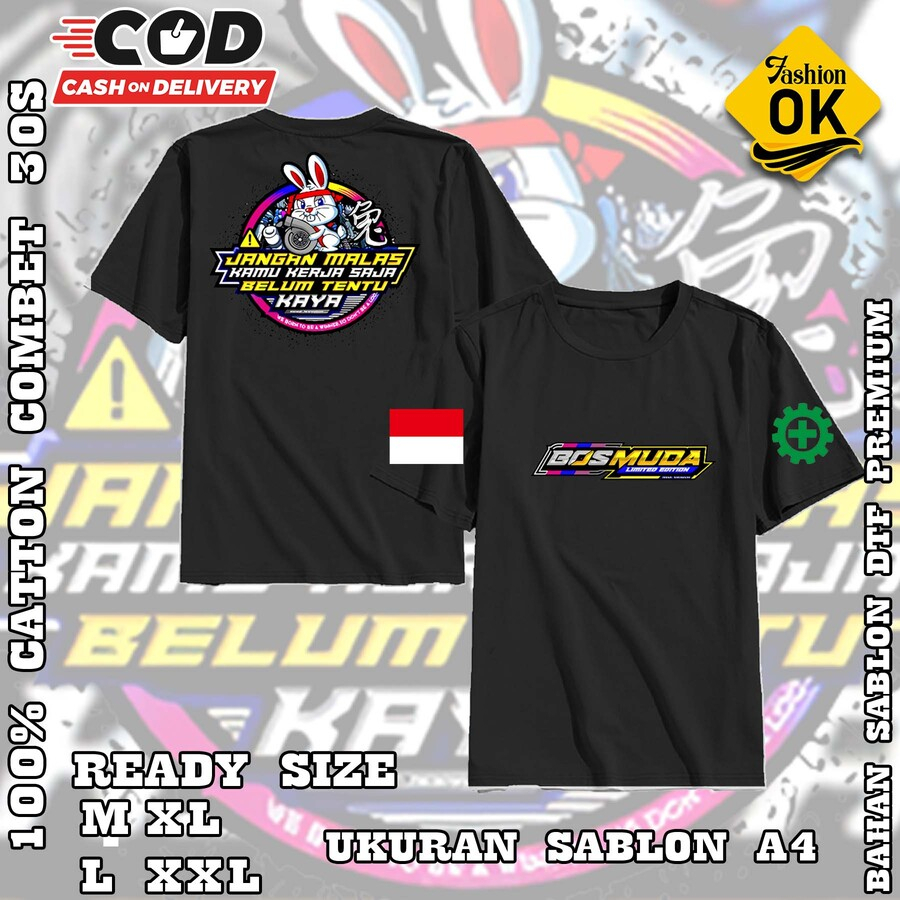 Jual Kaos BOS MUDA (Limited Edition) / Kaos Kata Kata / Kaos Distro ... Jual Kaos BOS MUDA (Limited Edition) / Kaos Kata Kata / Kaos Distro ...