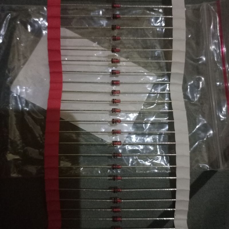 Jual dioda zener 15V ORIGINAL 1W IN4744 diode 15 V 15V 1N4744 1W SENER ...