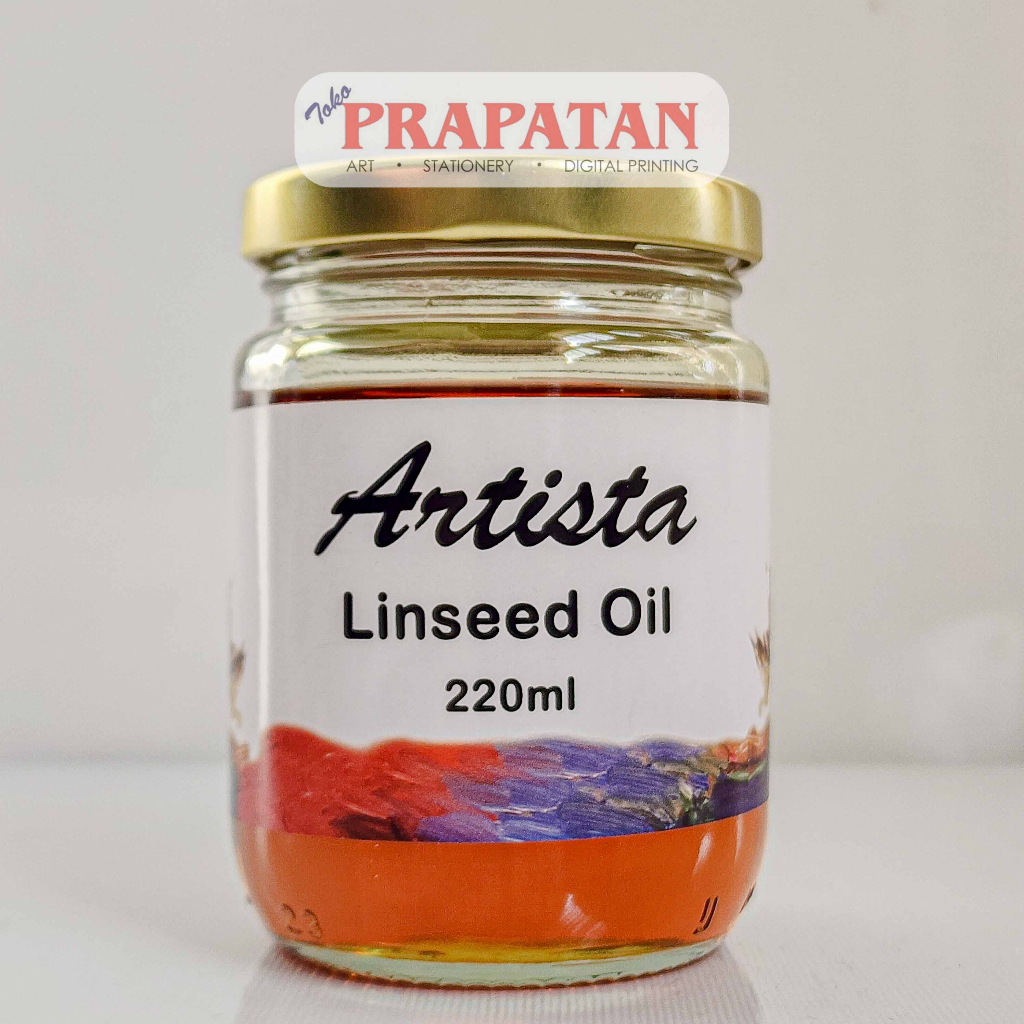 Jual Artist Linseed Oil 220ml | Medium Cat Minyak | Shopee Indonesia