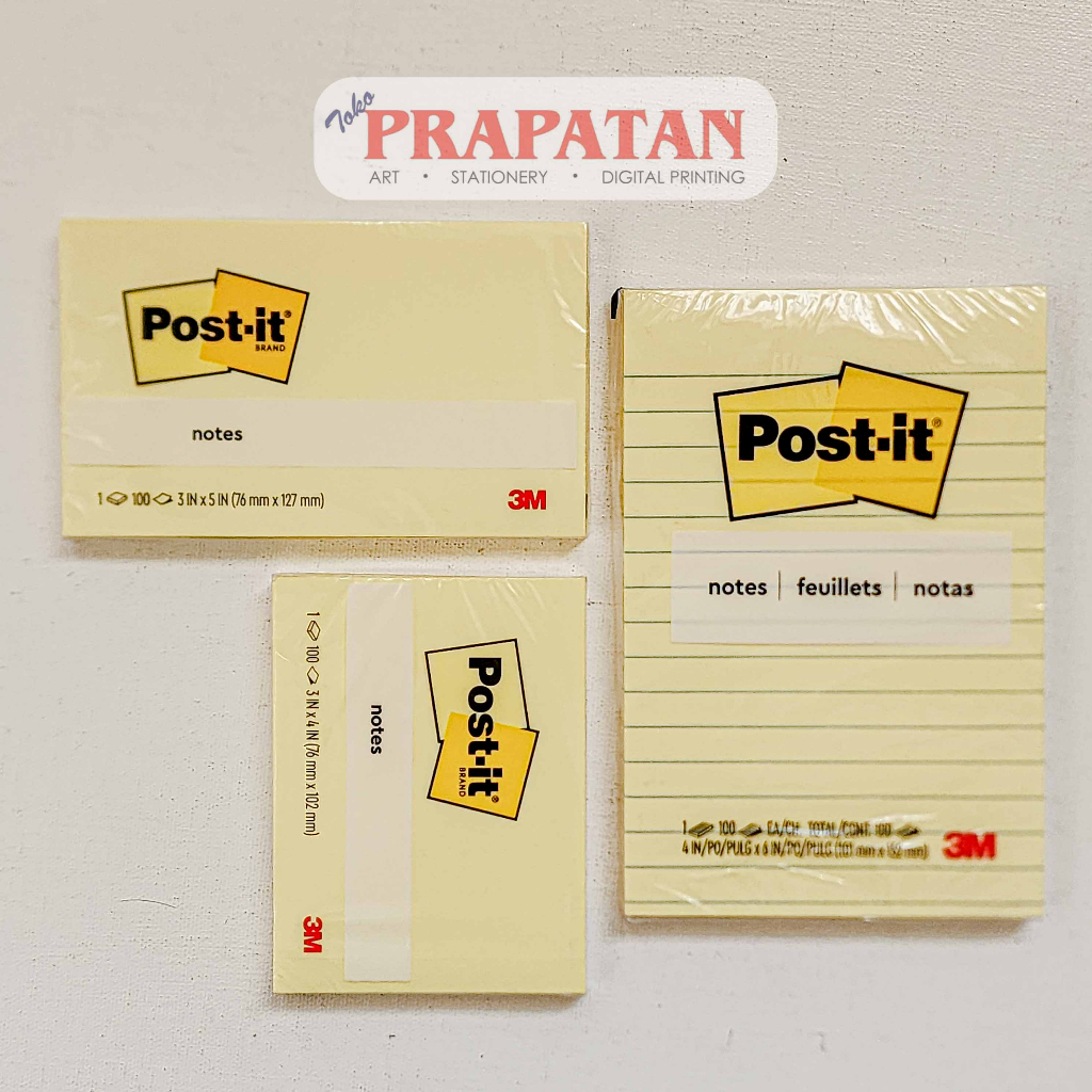 Jual Post-it Sticky Note | Notes Memo Tempel | Shopee Indonesia