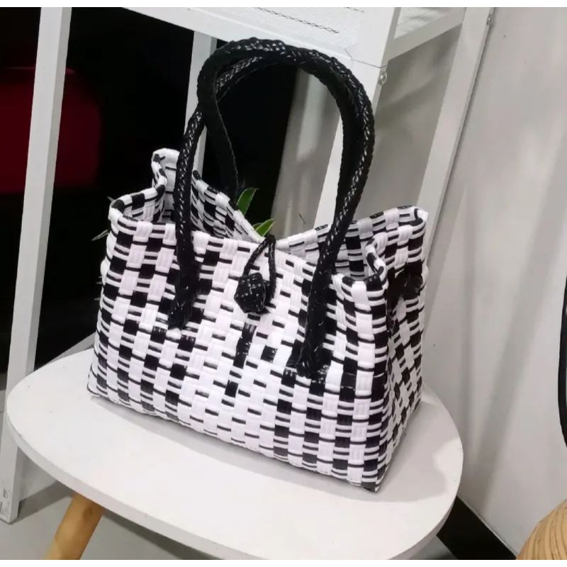 Jual TAS JALI PATTY/TAS ANYAMAN JALI PREMIUM/TAS ANYAM KEKINIAN/TAS ...