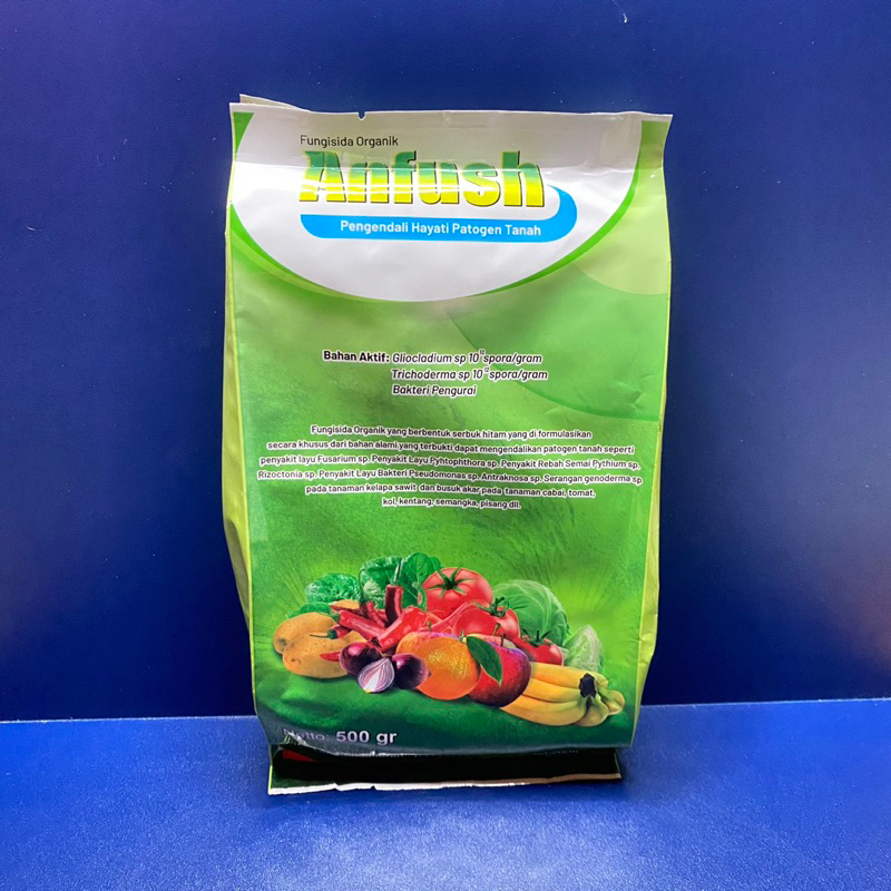 Jual Anfush 500 gr pengendali hayati patogen tanah trichoderma bakteri ...