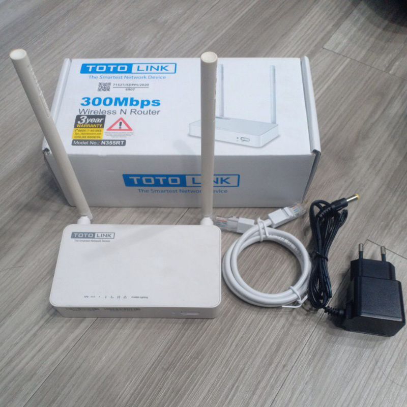 Jual Totolink Model N355RT 300mbps Repeater Extender (Segel / Second ...