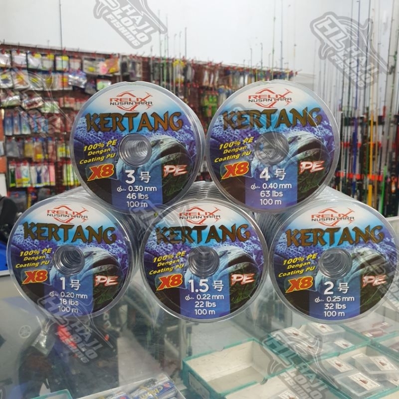 Jual Senar / Benang Pe Relix Nusantara Kertang X8 | Shopee Indonesia