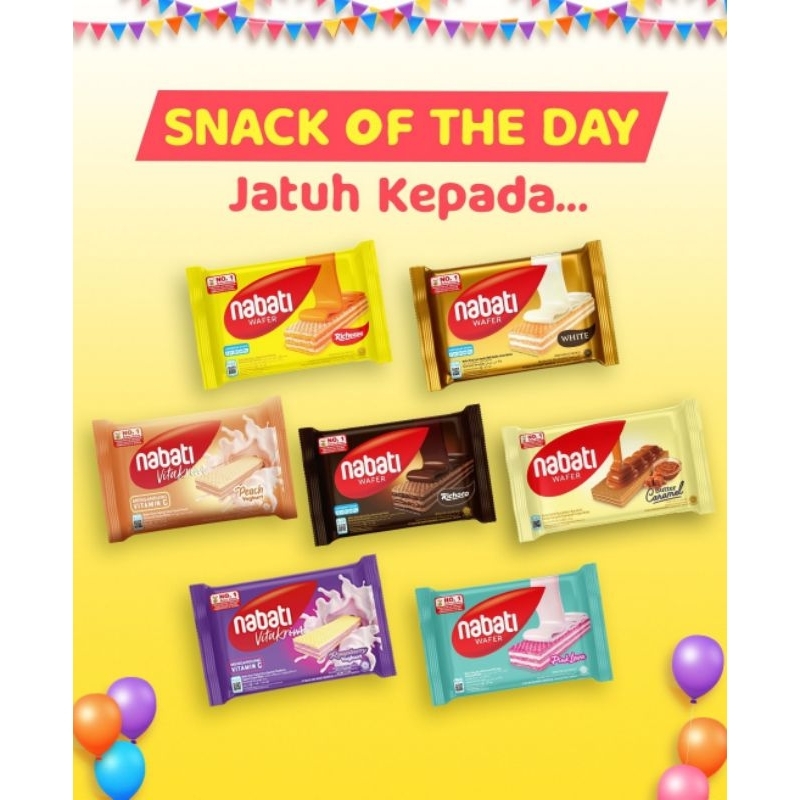 Jual Nabati Wafer Nextar Cemilan Eceran 2000 | Shopee Indonesia