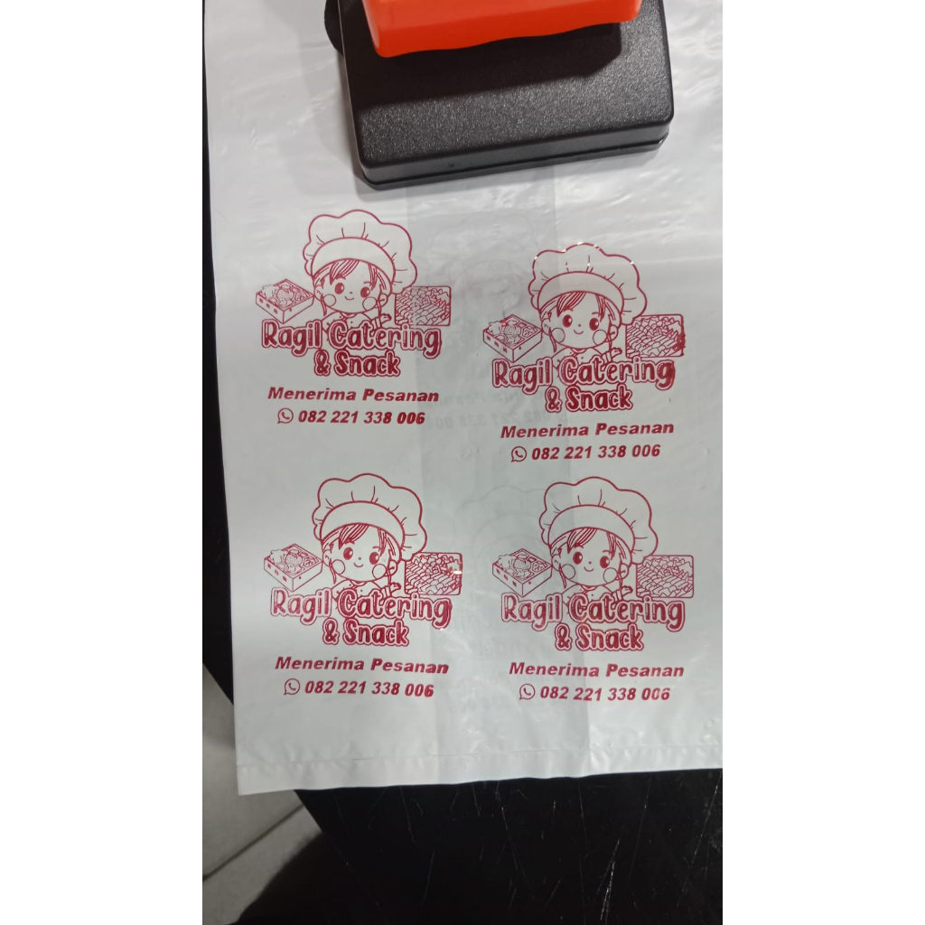 Jual Stempel Plastik / Sterofoam / Cup Gelas / Mika Free TINTA 1 BOTOL ...