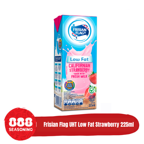 Jual FRISIAN FLAG SUSU UHT LOW FAT CALIFORNIAN STRAWBERRY 225ml | Shopee Indonesia