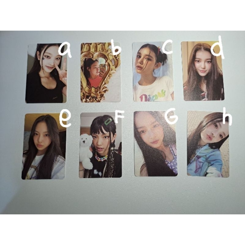 Jual [OFFICIAL] Photocard NewJeans Weverse Album OMG | Shopee Indonesia