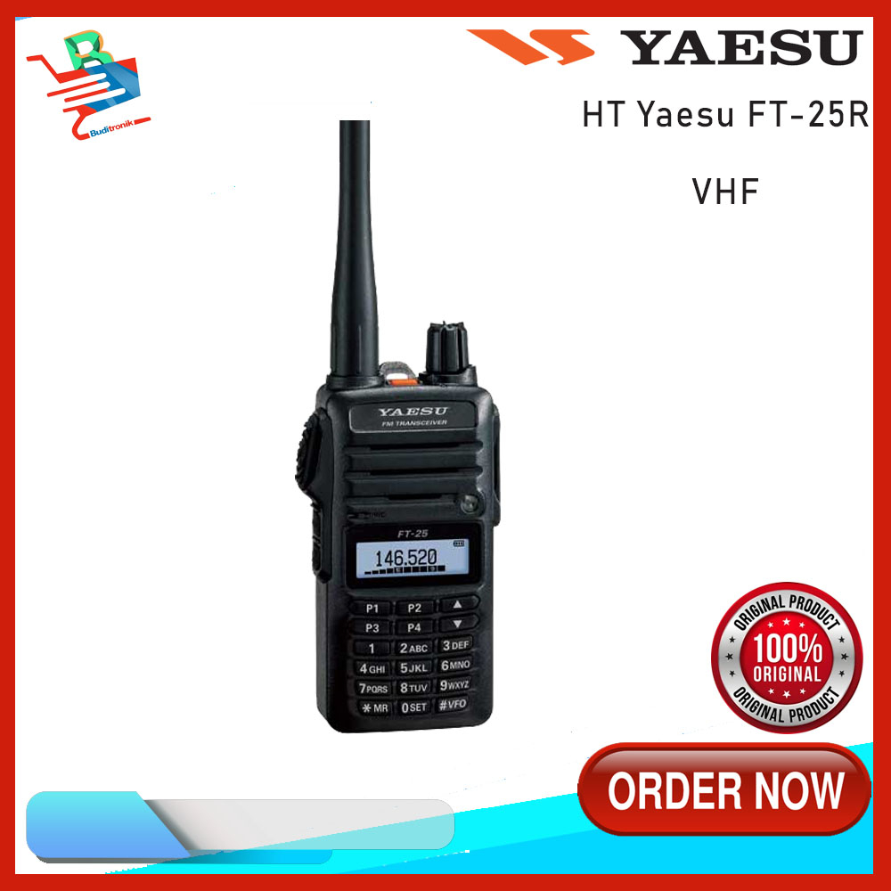 Jual HT Yaesu FT25 FT25R FT-25 FT-25R VHF Original | Shopee Indonesia