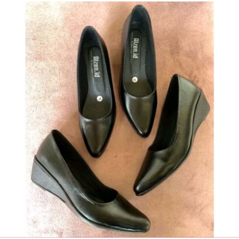 Jual Sepatu PSH Persit Bhayangkari Alzen Kulit Asli Lancip | Shopee ...