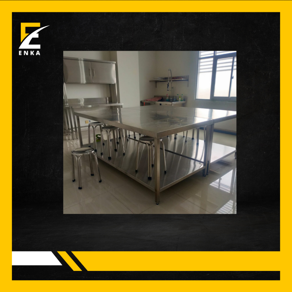 Jual Meja Laboratorium Stainless Steel Tahan Karat | Shopee Indonesia