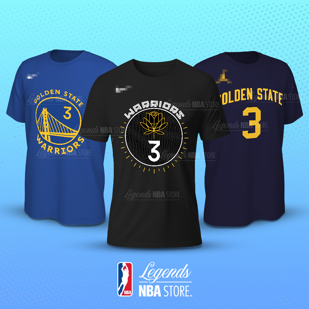 Jual Baju Basket Pria Wanita NBA T shirt basket Kaos Golden State ...