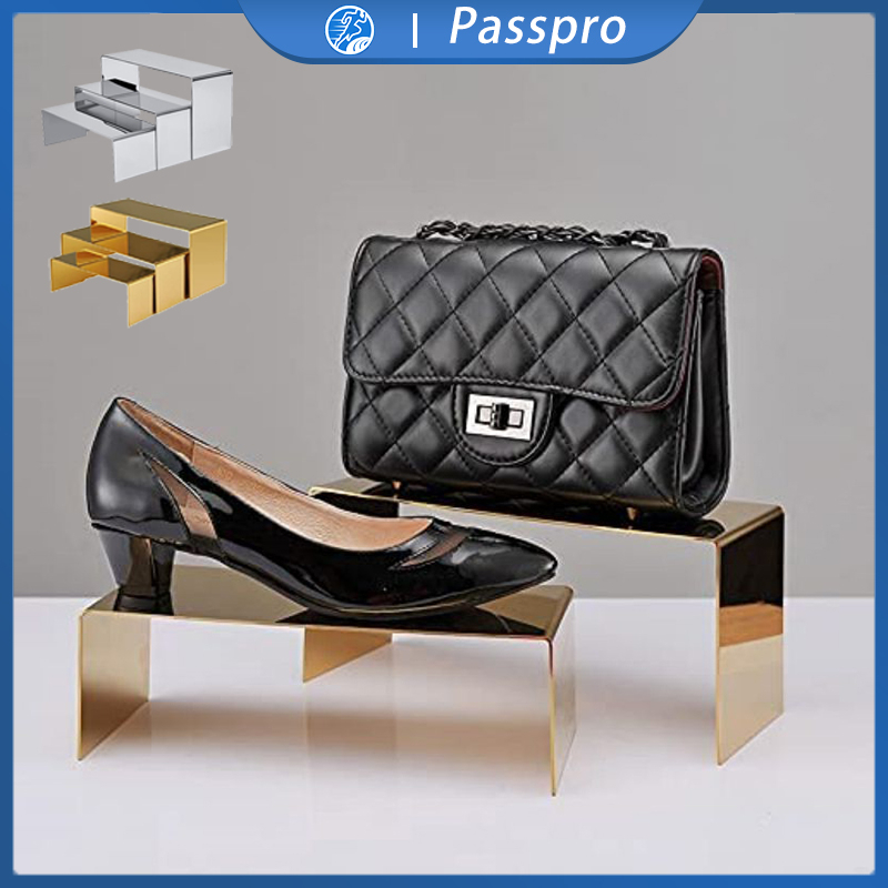 Jual 3pcs Display Tangga Pajang Stainless Display Stand Figure Sepatu ...