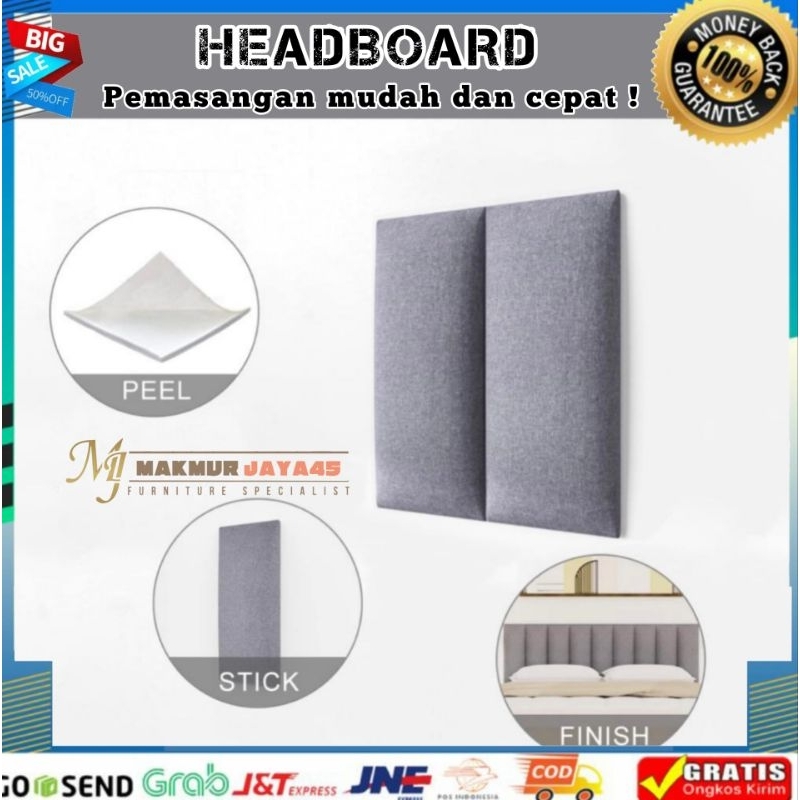 Jual KANVAS - Wallpaper Dinding WALLPANEL HEADBOARD Bed Foam 3D PREMIUM ...