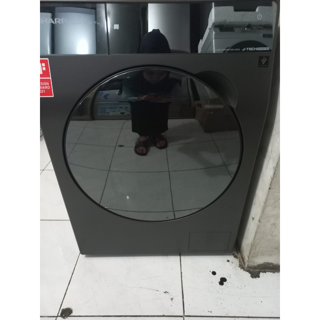Jual Mesin Cuci Front Loading SHARP ES-FL1410DPX (unit eksdisplay ...