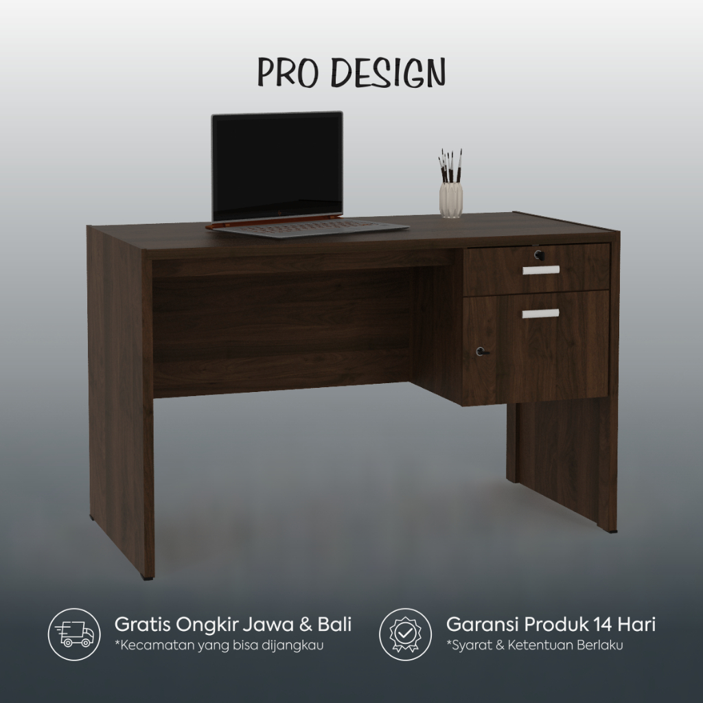 Jual Pro Design Volta VODK 120 Meja Kerja / Meja Kantor | Shopee Indonesia