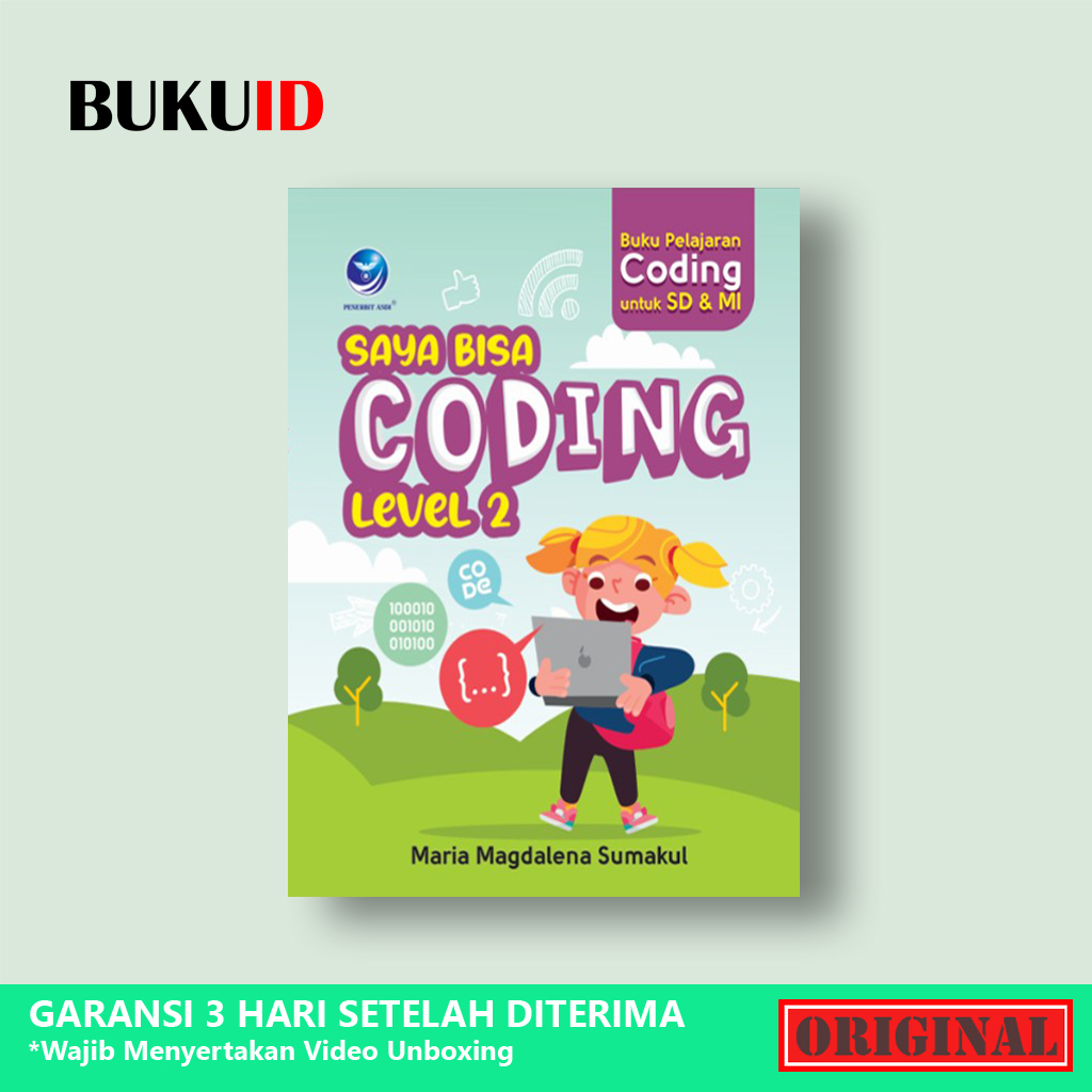 Jual Buku Pelajaran Coding Untuk SD Dan MI: Saya Bisa Coding Level 2 ...