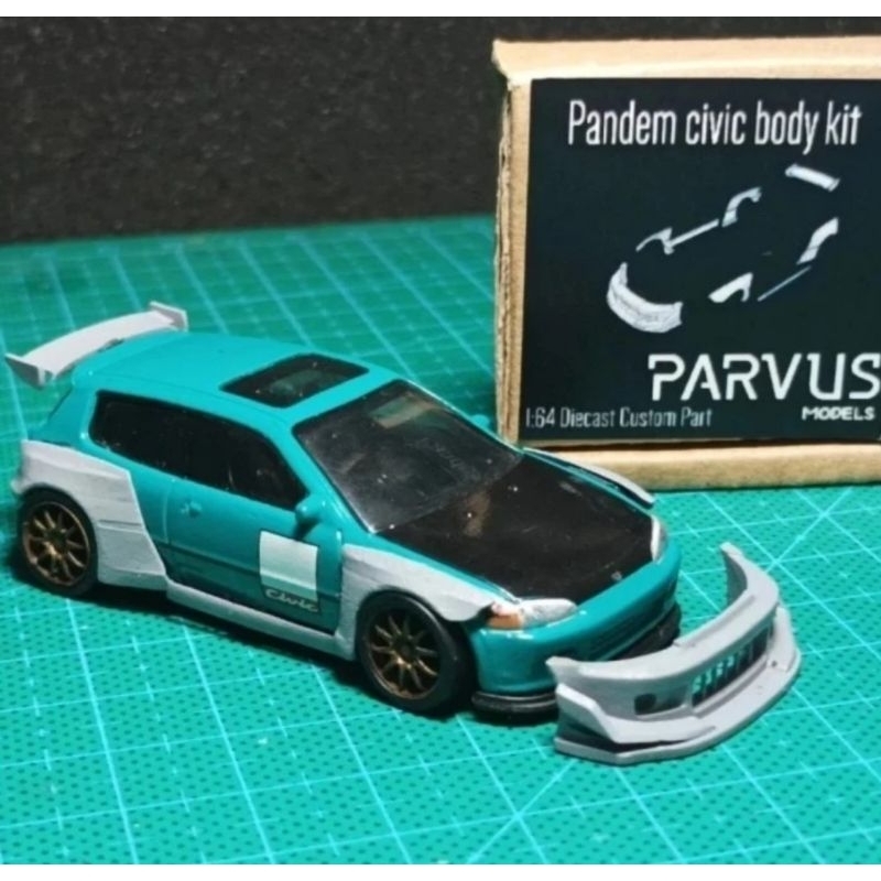 Jual Parvus Model Instant Wide Bodykit Pandem EG hotwheels | Shopee ...