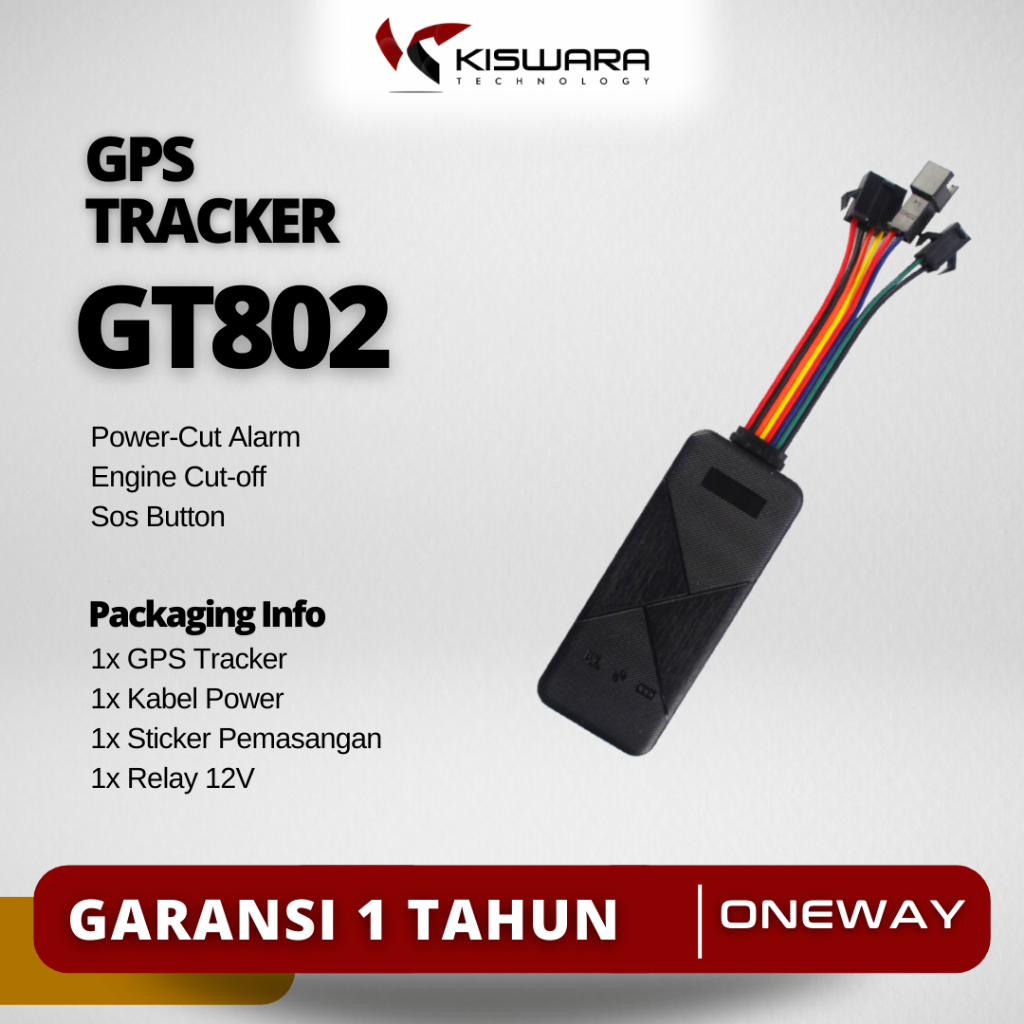 Jual OneWay GPS Tracker GT802 [2G/4G] - Tidak Free Server | Shopee ...