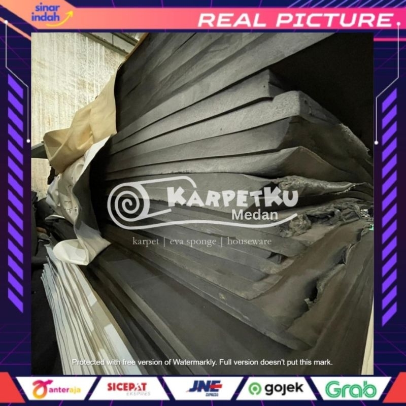 Jual Eva Sponge / Busa Hati / Spon Ati – HITAM (125 X 220) Medan ...