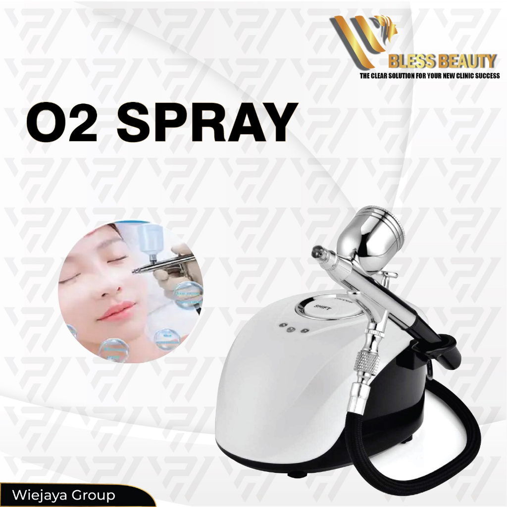 Jual OXYGEN SPRAY O2 ION AIR BRUSH FACIAL DAN PERAWATAN WAJAH SALON ...