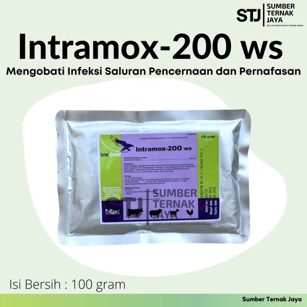 Jual Intramox 200 ws 100 gram - Mengobati Infeksi Saluran Pencernaan ...