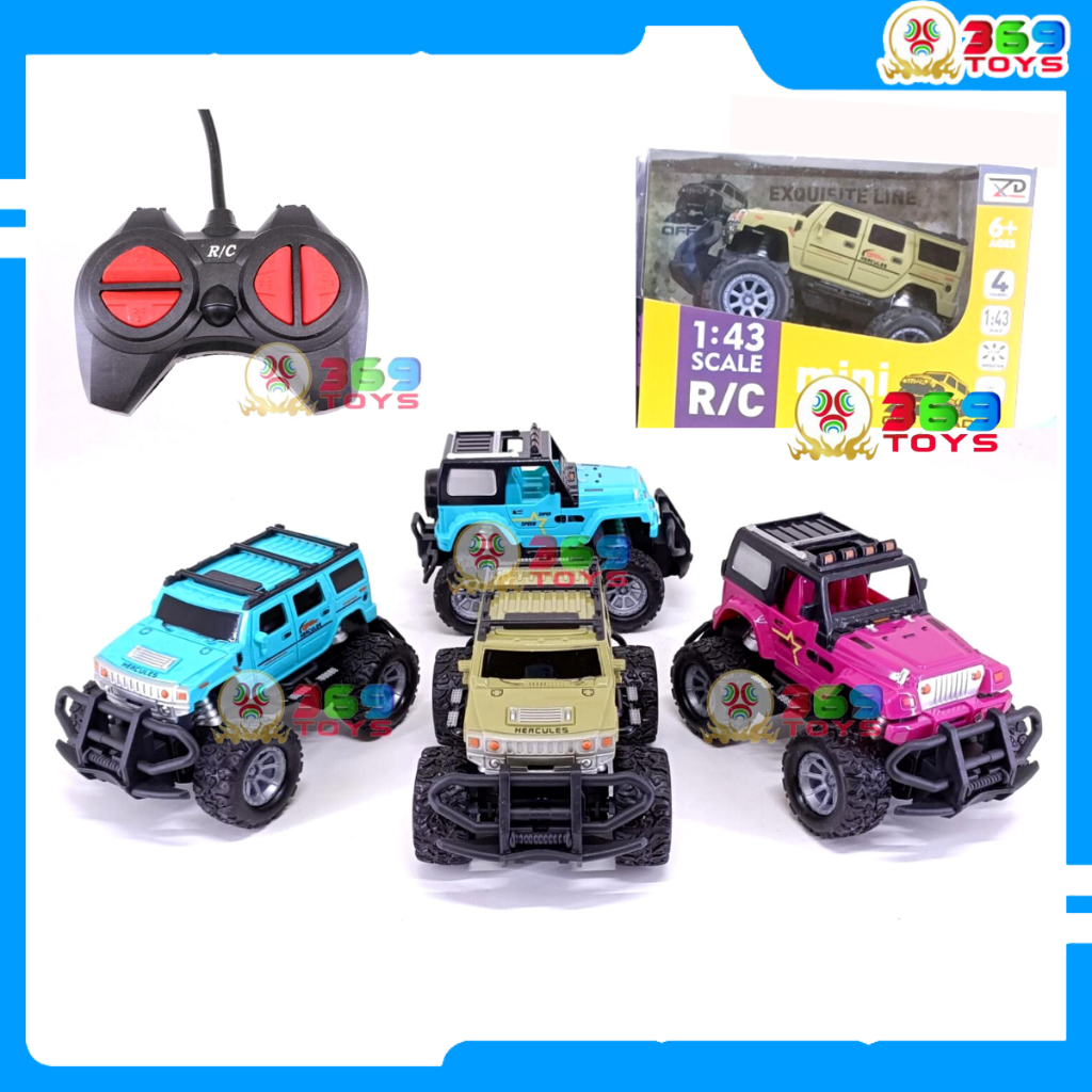 Jual MAINAN MOBIL JEEP RC OFF ROAD 1:43 JEEP CLIMBER CROSS COUNTRY ...