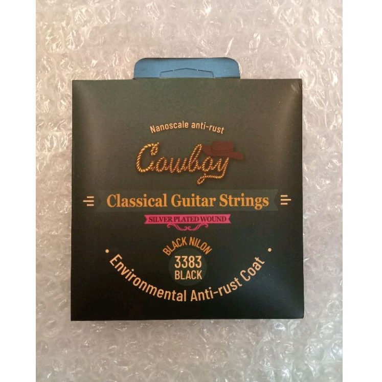 Jual senar gitar klasik cowboy classic nilon black clear nylon original ...