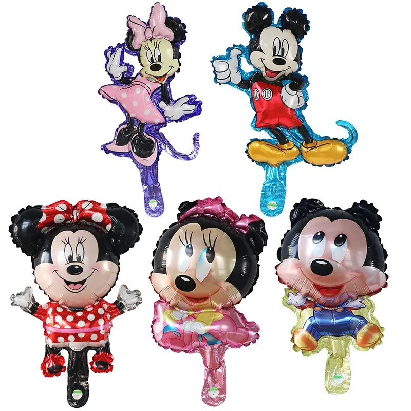 Jual Balon Foil Karakter Mini Disney Princess Mickey Mouse Minnie Mouse ...