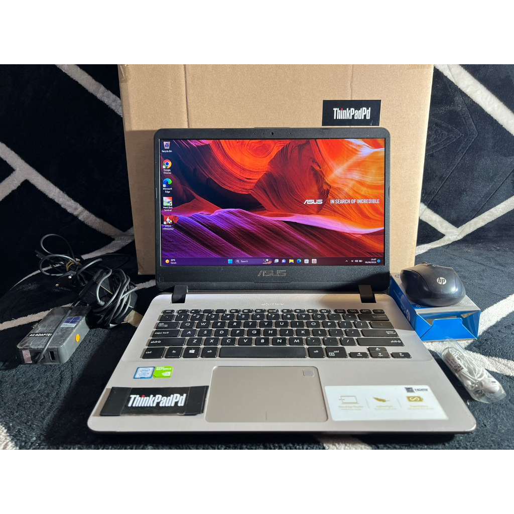 Jual Laptop Gaming Desain Asus Vivobook 14 X407UF Core i5 8250u FHD Nvidia SSD Slim Murah ...