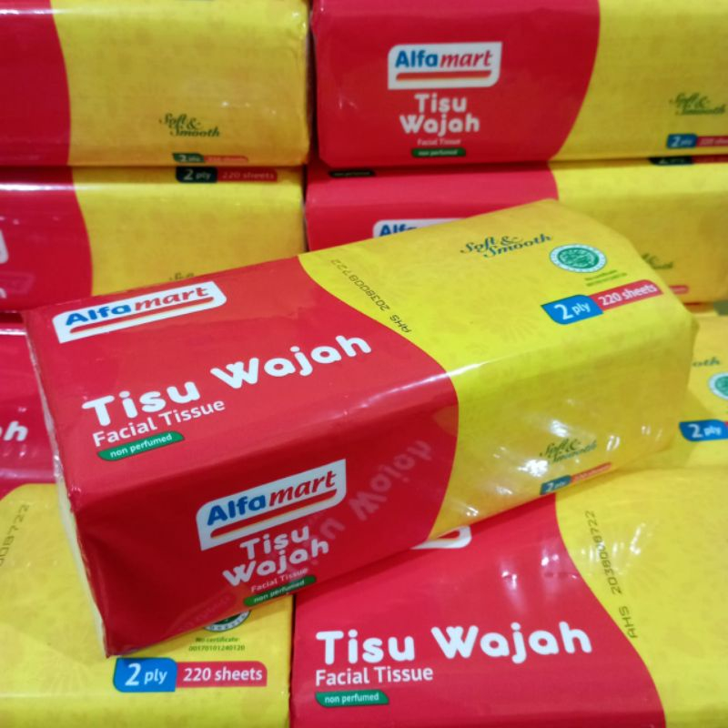 Jual Alfamart Tisu Wajah 1 kg | Shopee Indonesia