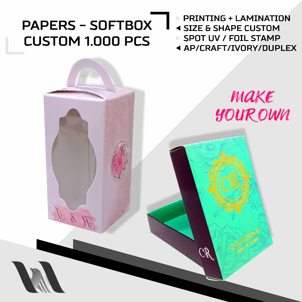 Jual CETAK KEMASAN DUS 2 - PAPER BOX - SOFTBOX - BOX CUSTOM - PRODUK ...