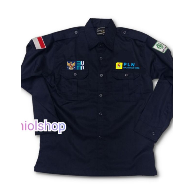 Jual KEMEJA BUMN PLN HALEYORA POWER/SERAGAM PLN/SERAGAM BUMN | Shopee ...