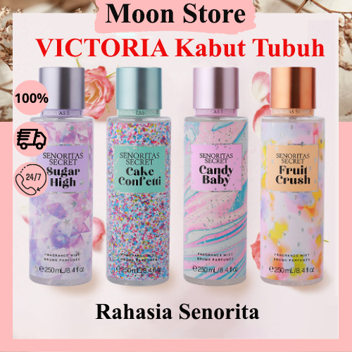 Jual VICTORIA BODY SPRAY Parfum wanita yang tahan lama 250ml | Shopee ...
