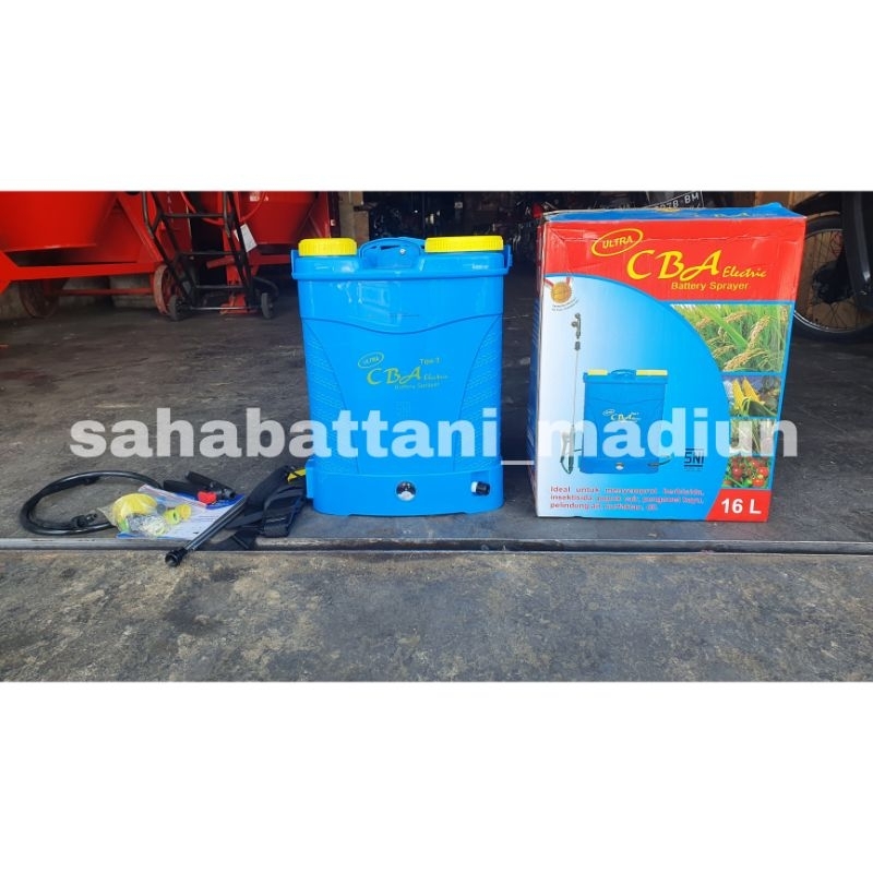Jual Sprayer CBA Elektrik 16L Alat Semprot Tanaman Pertanian | Shopee ...