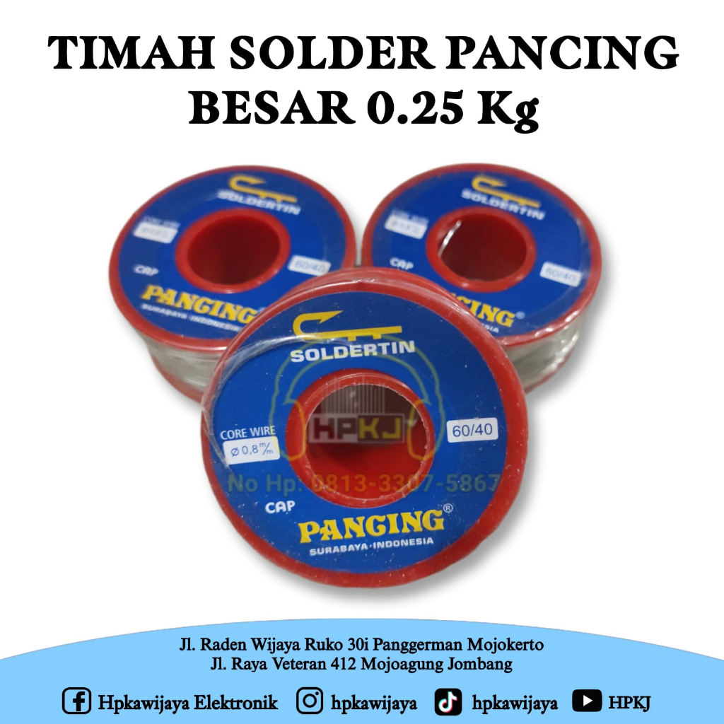 Jual TIMAH SOLDER PANCING BESAR Timah Solder Pancing Besar | Shopee ...