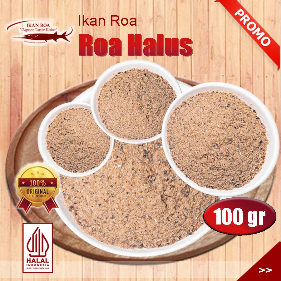 Jual IKAN ROA ASAP HALUS 100gr | Shopee Indonesia