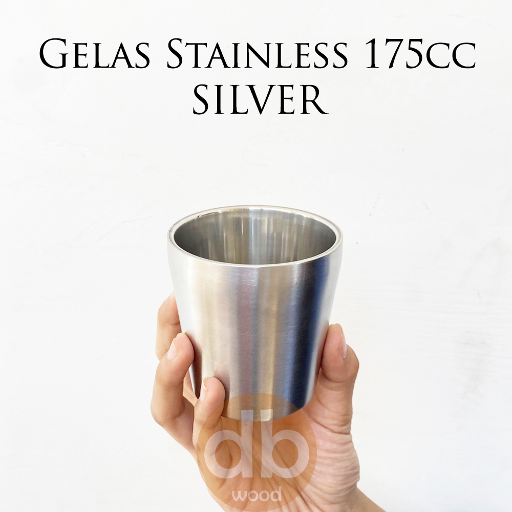 Jual Gelas Korea Stainless Gold | Gelas Stainless Silver | Double Wall ...