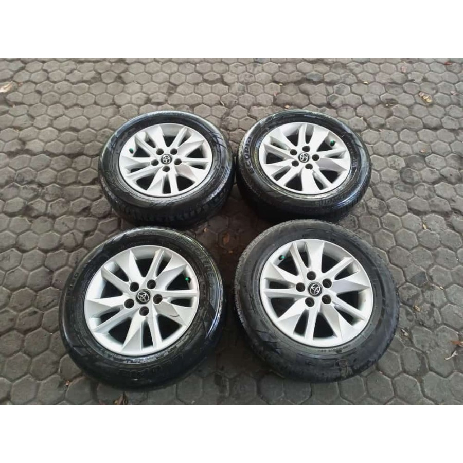 Jual VELG MOBIL ORIGINAL TOYOTA INNOVA REBORN RING 16 PCD 5x114 BAN R16 ...