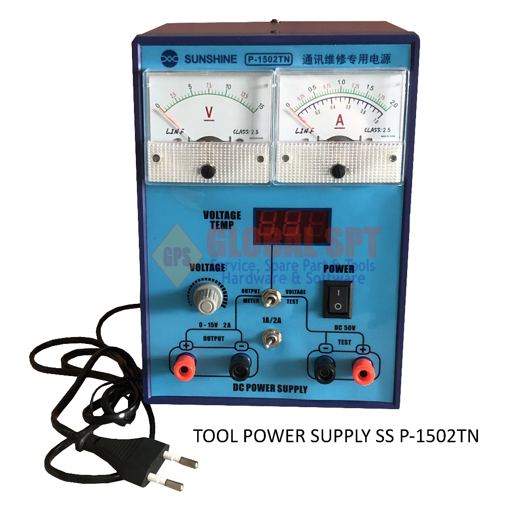 Jual TOOL POWER SUPPLY SS P-1502TN / TOOLS | Shopee Indonesia