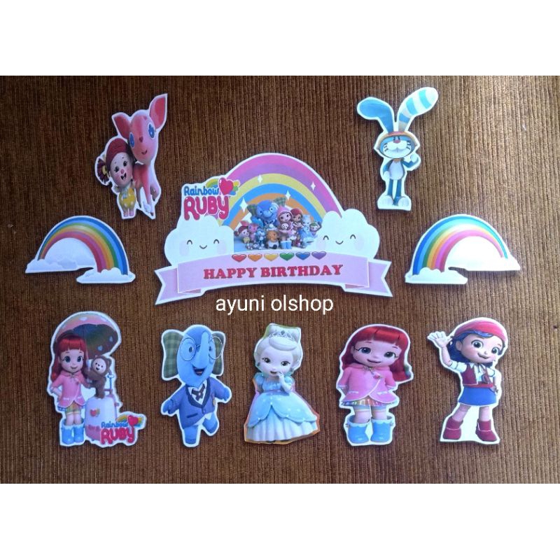 Jual Topper Rainbow Ruby | Shopee Indonesia